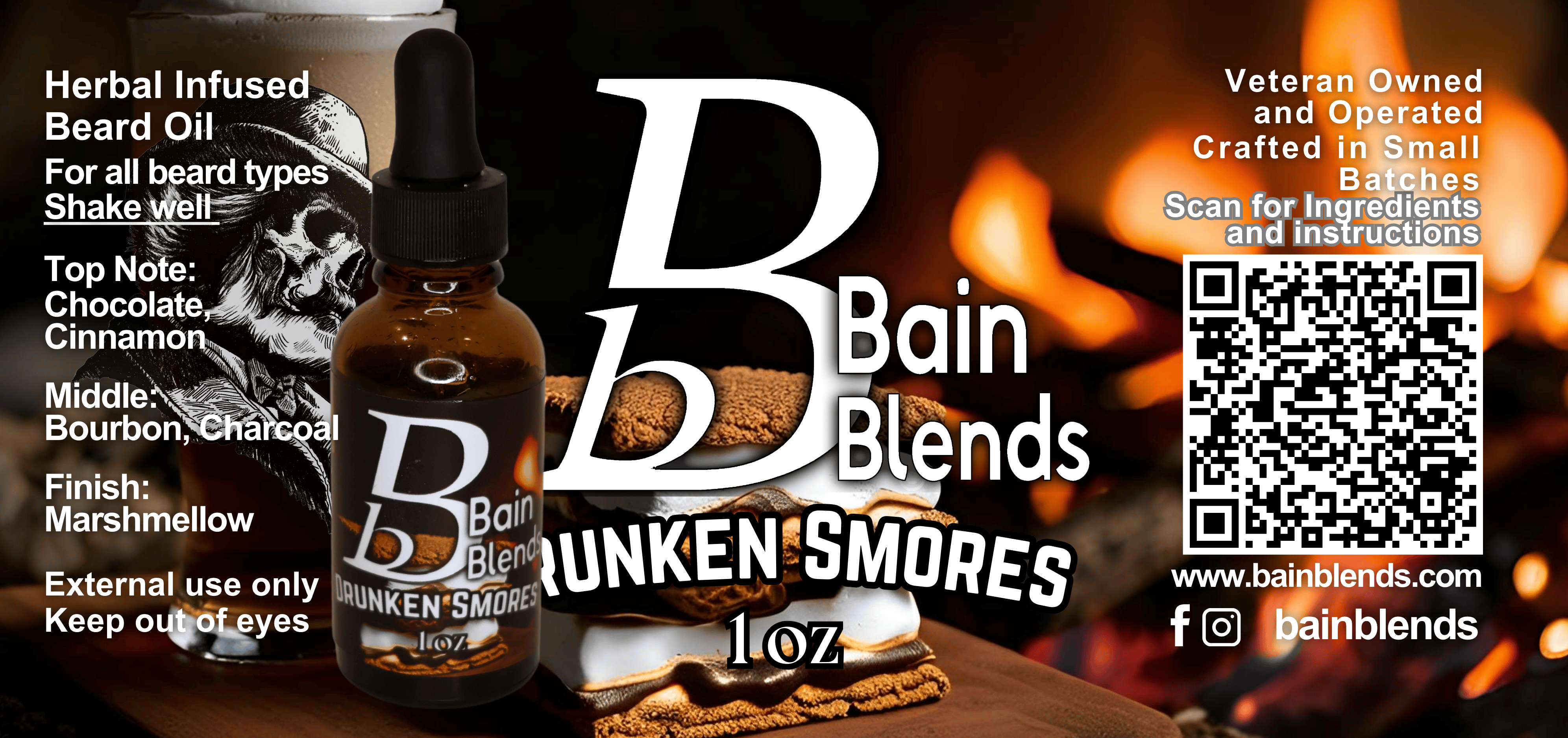 Bain Blends Herbal Infused Beard and Skin Oils – Bain Blends Herbal Infused Skin & Beard Oils
